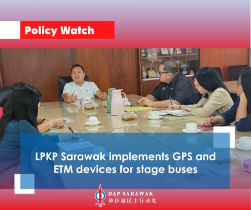 LPKP Sarawak implements GPS and ETM devices for stage buses - DAP SARAWAK